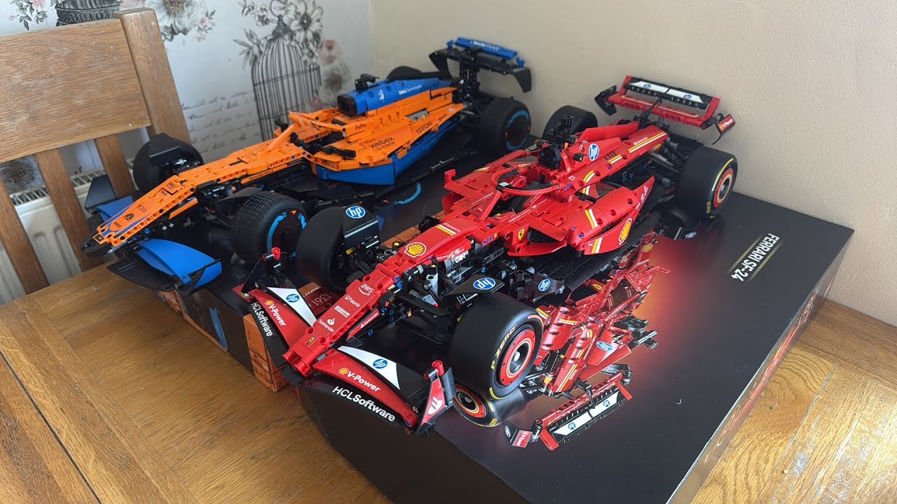 Ferrari f1 lego Time Lapse Build - YouTube