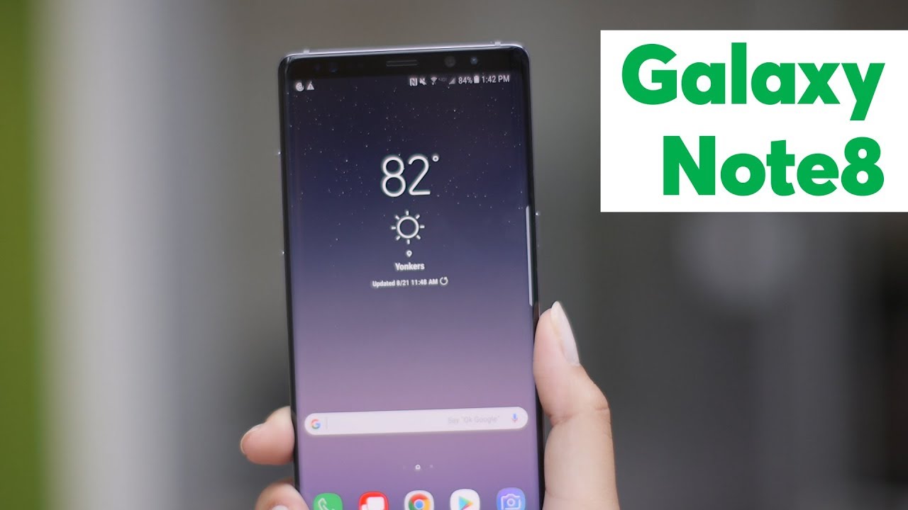 Samsung Galaxy Note8 First Look | Consumer Reports - YouTube