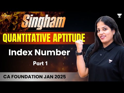 CA Foundation Jan 25 | Index Number | Part 1 | QA | Komal Gyamlani - YouTube