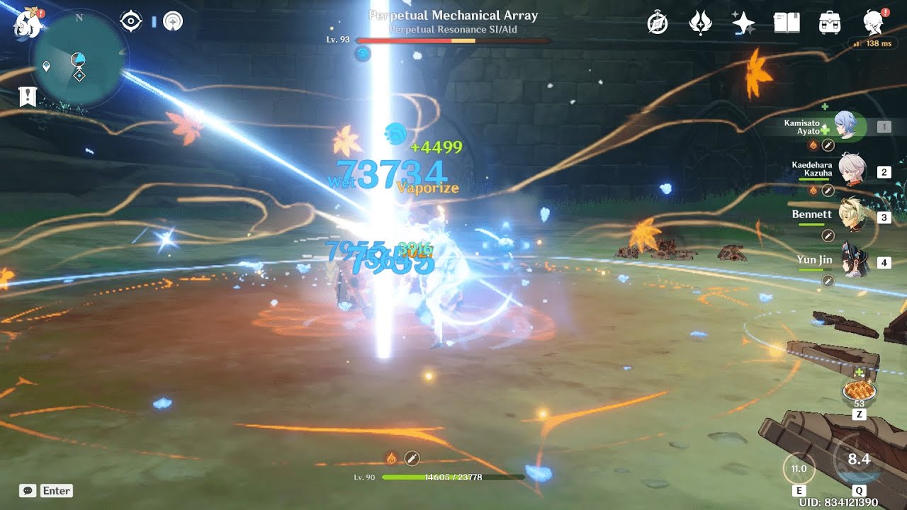 Ayato Hyper Carry - 73k Vape NO FOOD BUFF - YouTube