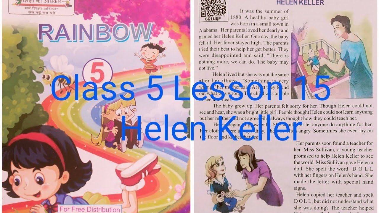 CLASS 5 LESSON 14 HELEN KELLER YouTube class-5-lesson-14-helen-keller-youtube