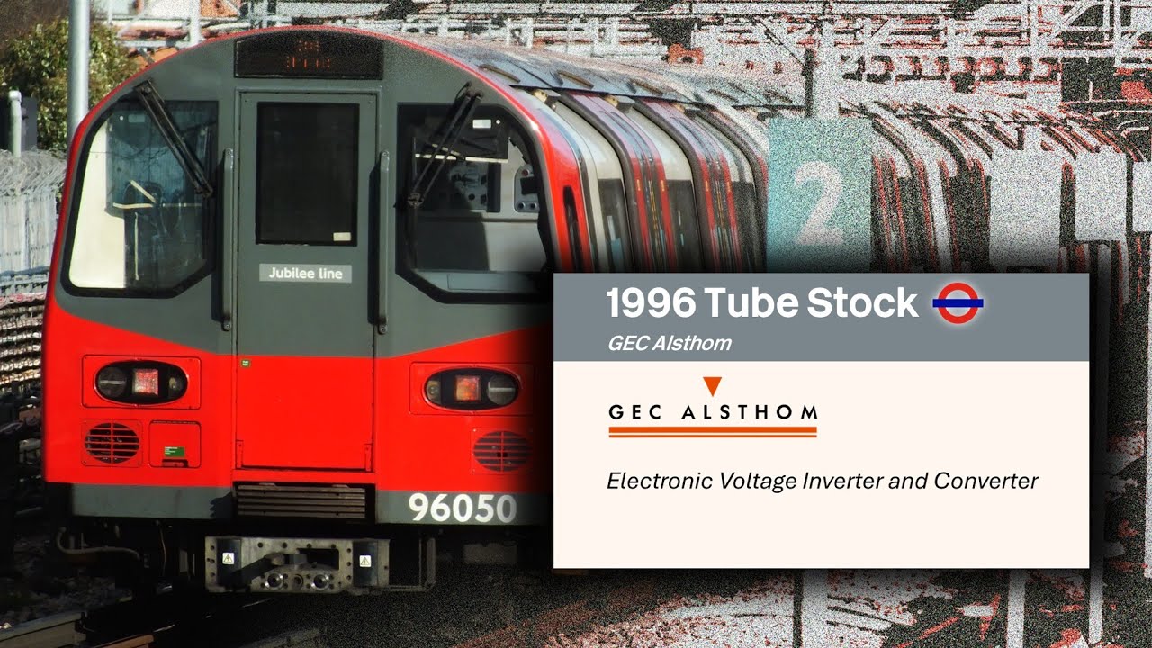 GEC Alsthom GTO VVVF | Jubilee Line Sound | PWM Inverter - 1996 Tube ...