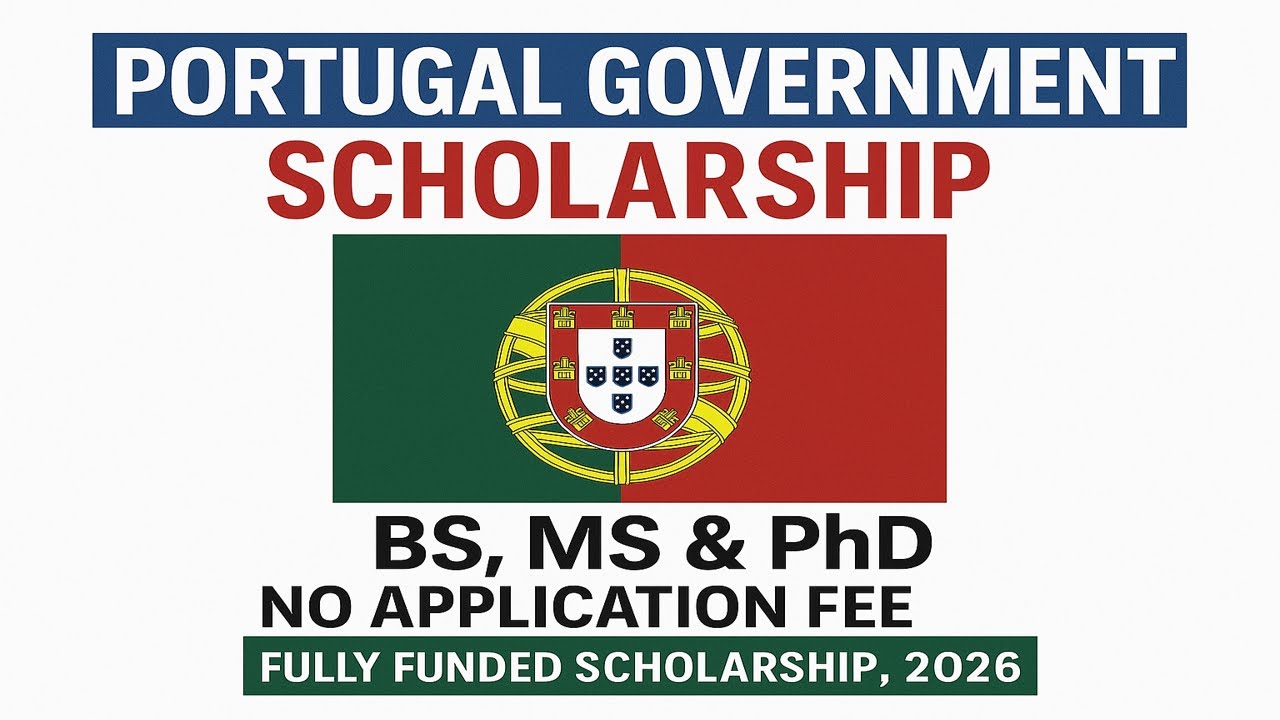 Portugal Government Scholarships 2026 in Portugal (Fully Funded) | BS, MS & PhD. #seo - YouTube
