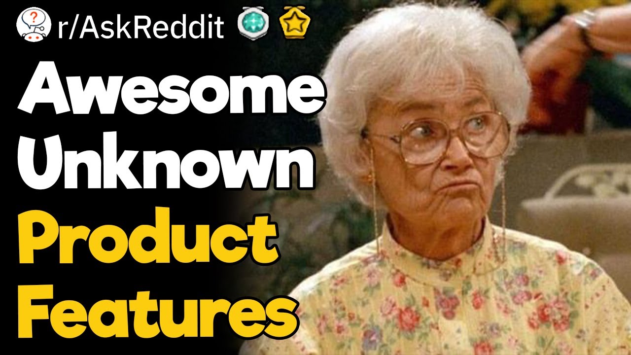 Awesome Unknown Product Features - YouTube