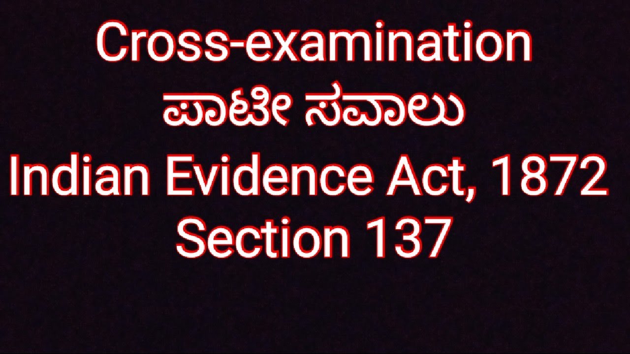What Is Cross examination Cross examination what-is-cross-examination-cross-examination