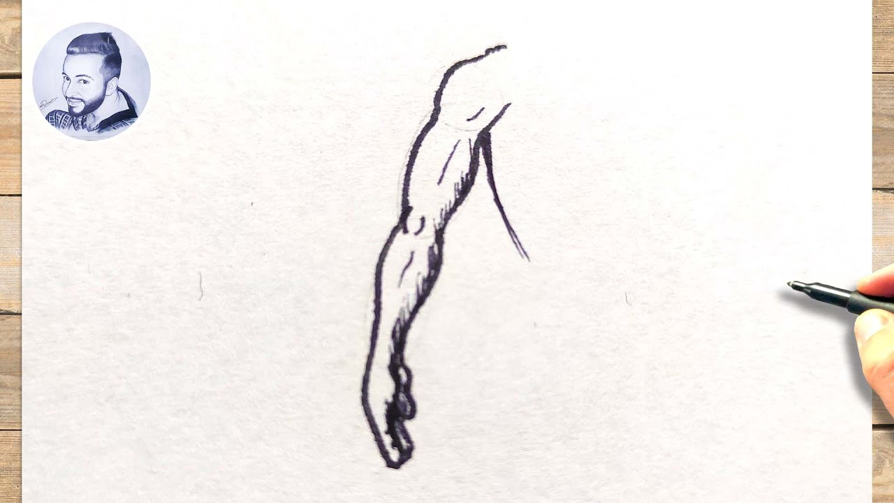 Comment dessiner un bras facile - YouTube