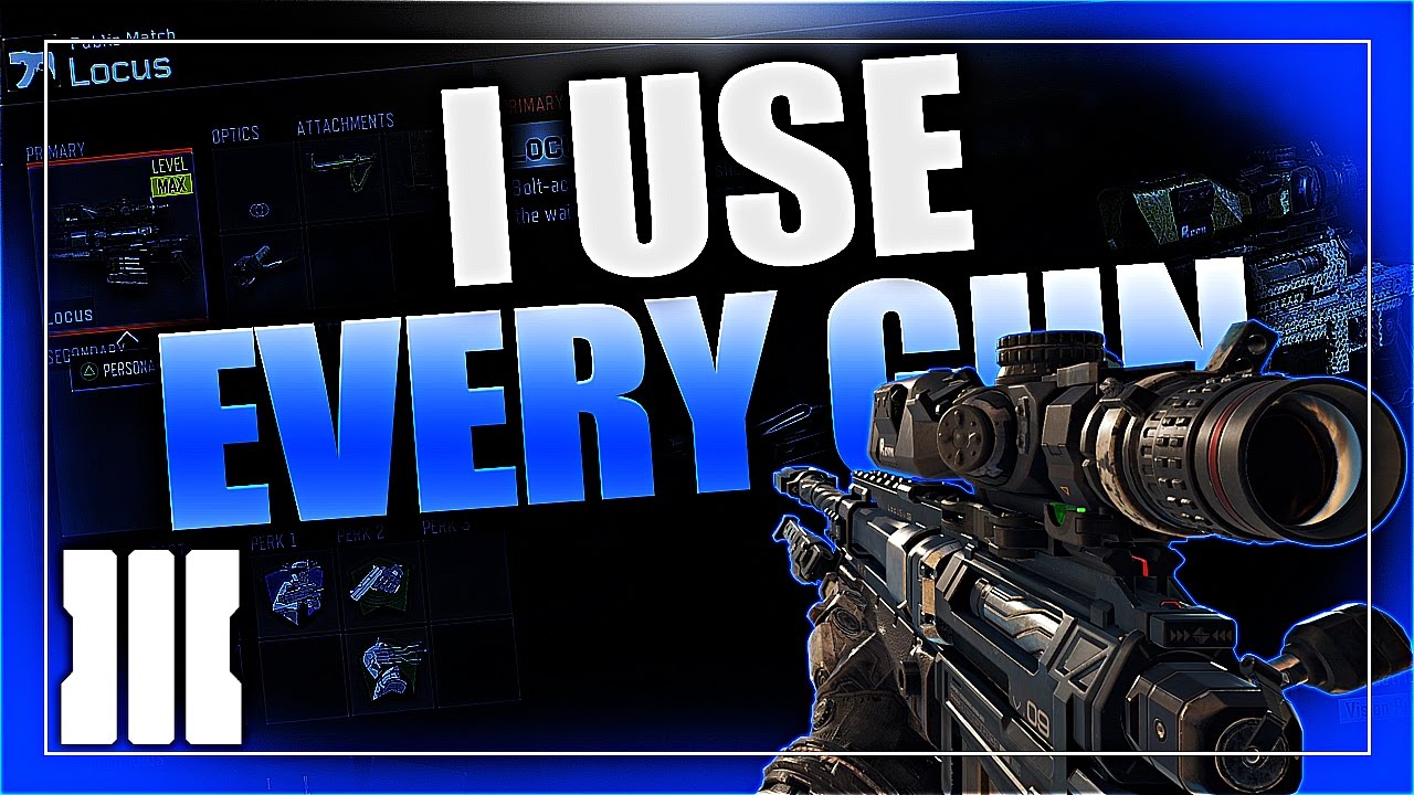 LOCUS (SNIPER)! (Black Ops 3 I Use Every Gun Series) By Delta Warfare ...