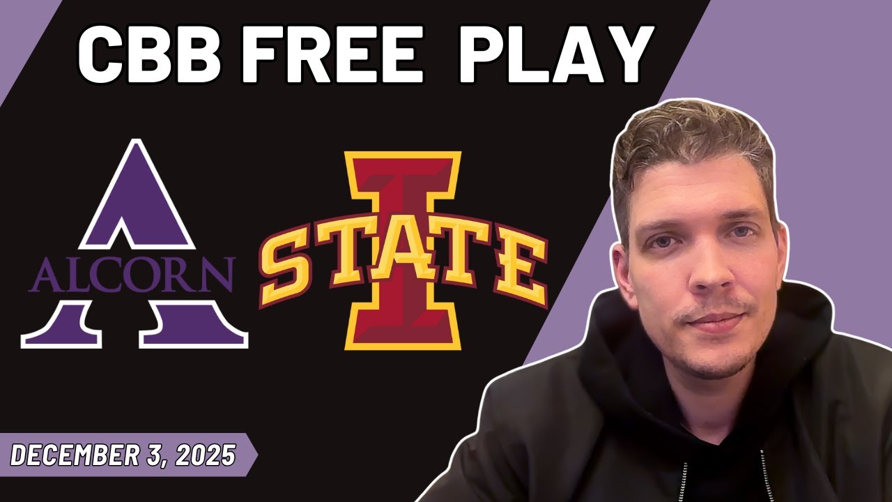Alcorn State vs Iowa State Prediction 12/3/25 | College Basketball Pick ...