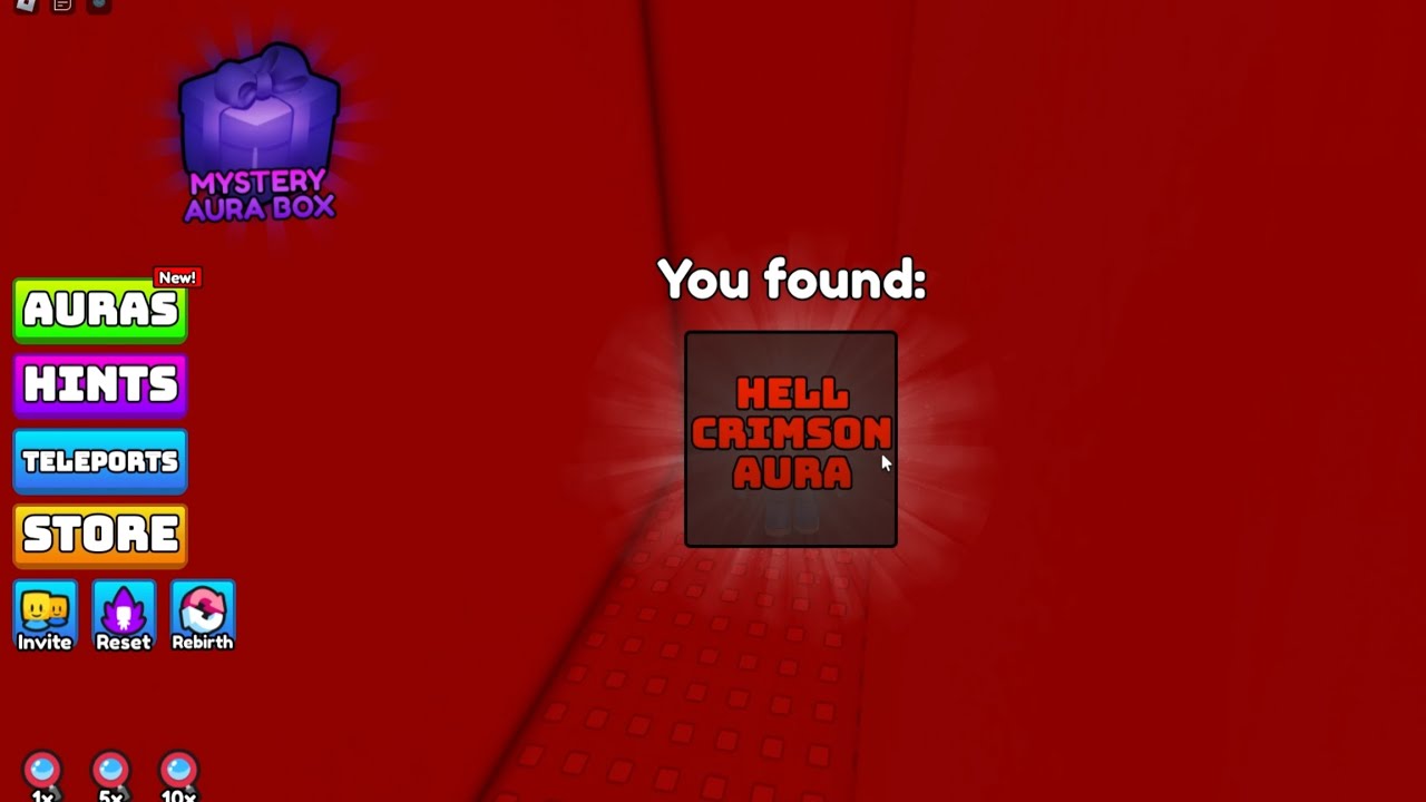 How To Get Hell Crimson Aura In Find The Auras Roblox | Hell Crimson ...