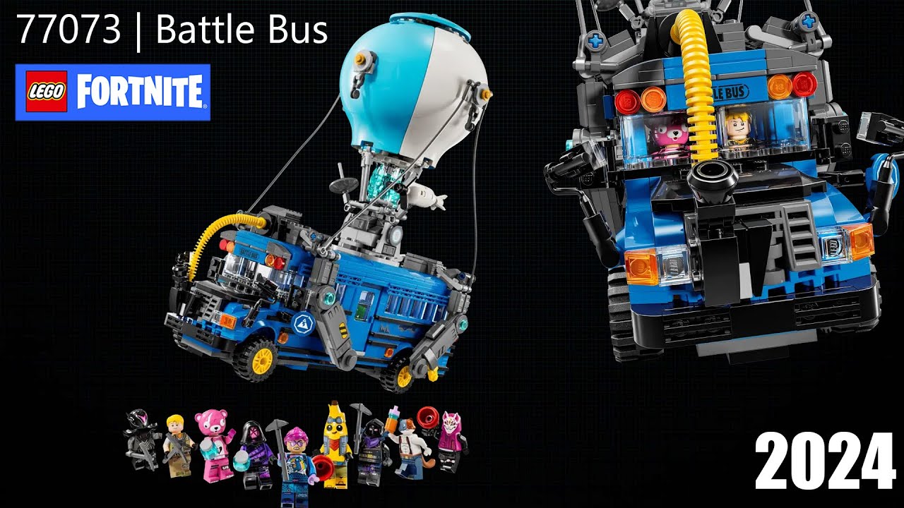 Officially Released LEGO 77073: Fortnite Battle Bus Set is Here! - YouTube