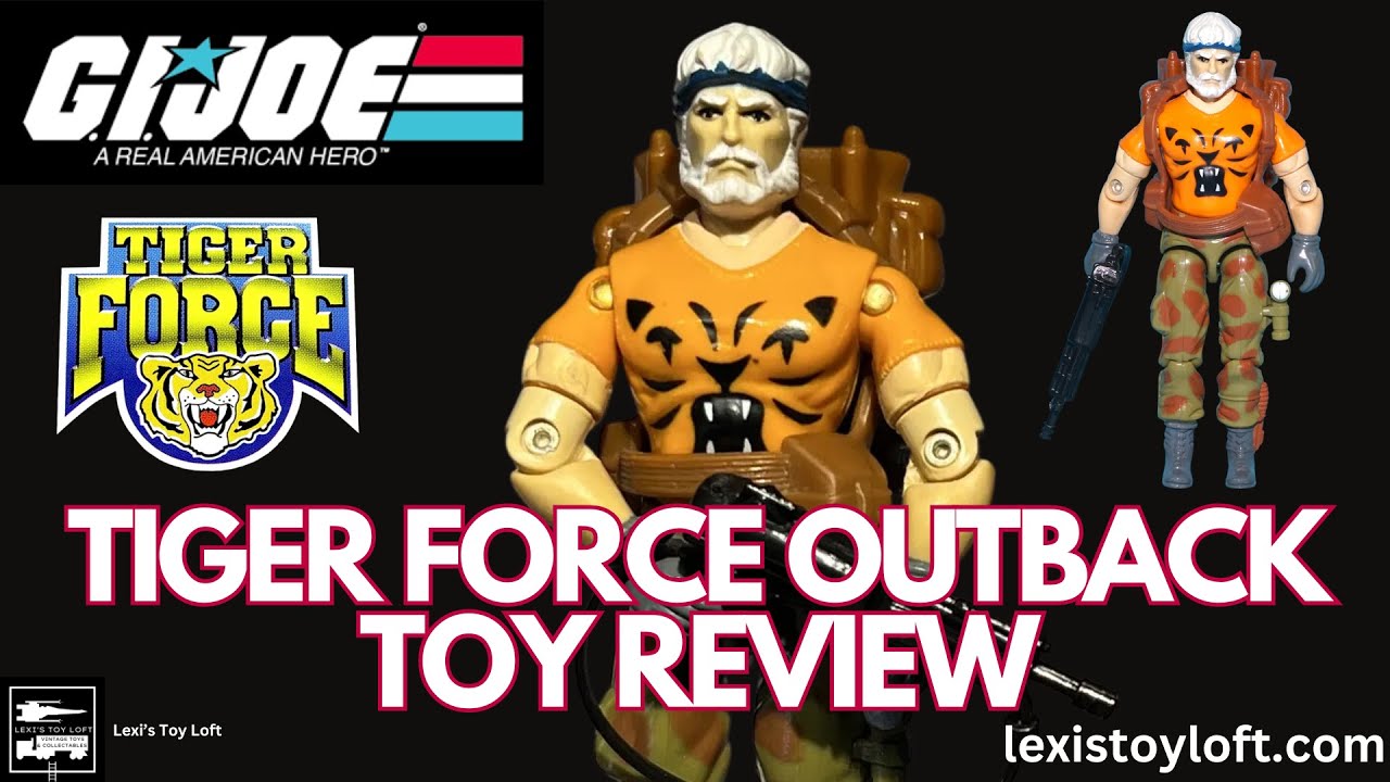 TIGER FORCE OUTBACK, GI JOE, ACTION FORCE, 1980S TOYS, - YouTube