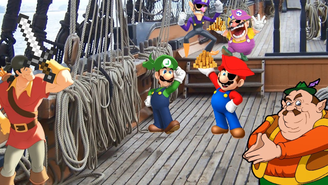 Wario dies when he gets shot by a Four-Barreled Blunderbuss (greentext ...