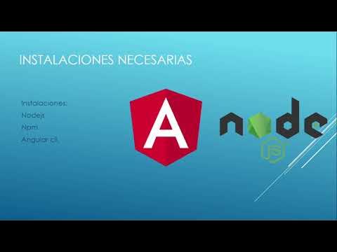 Curso de angular desde 0: introducción y creación primer proyecto - YouTube