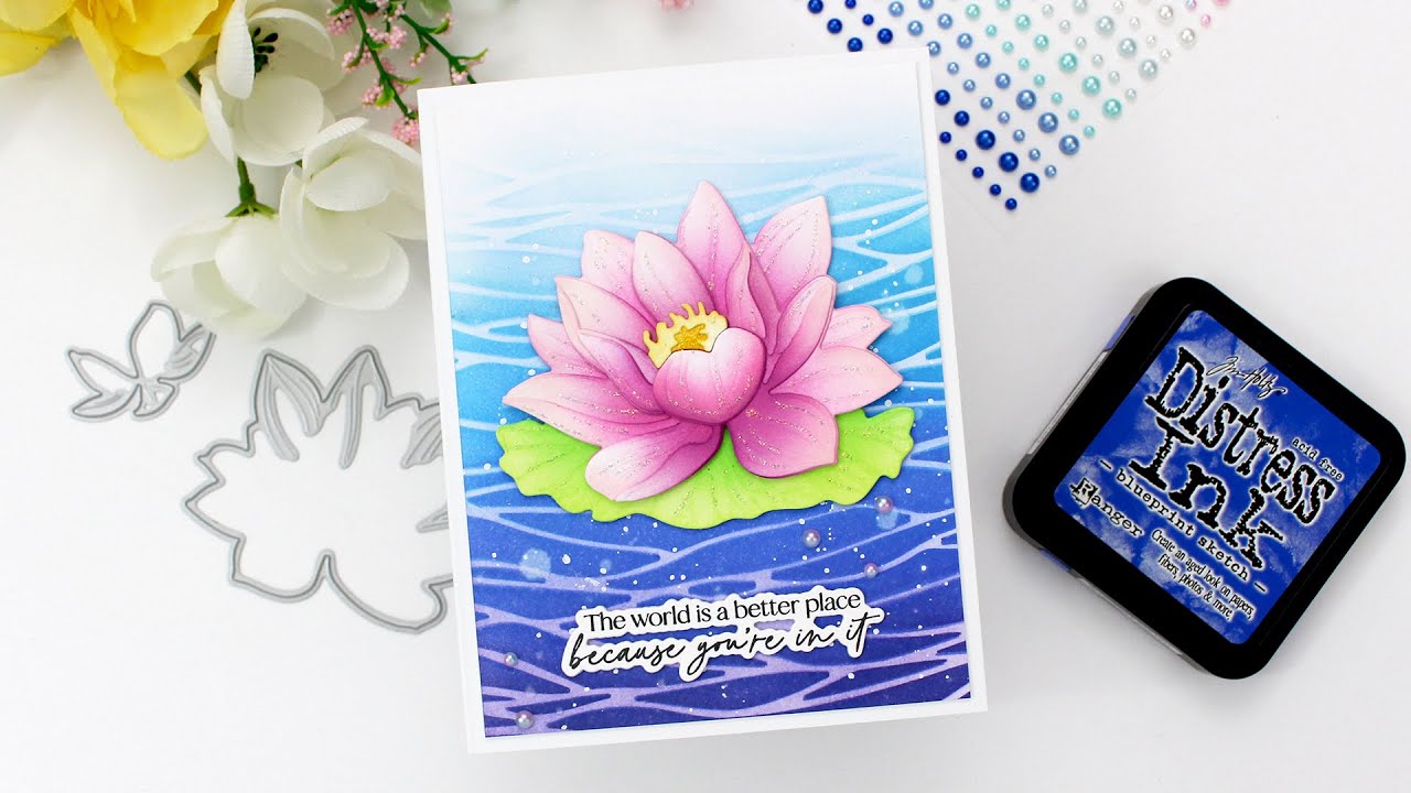 Lovely Layers Water Lily with Mindy Eggen - YouTube