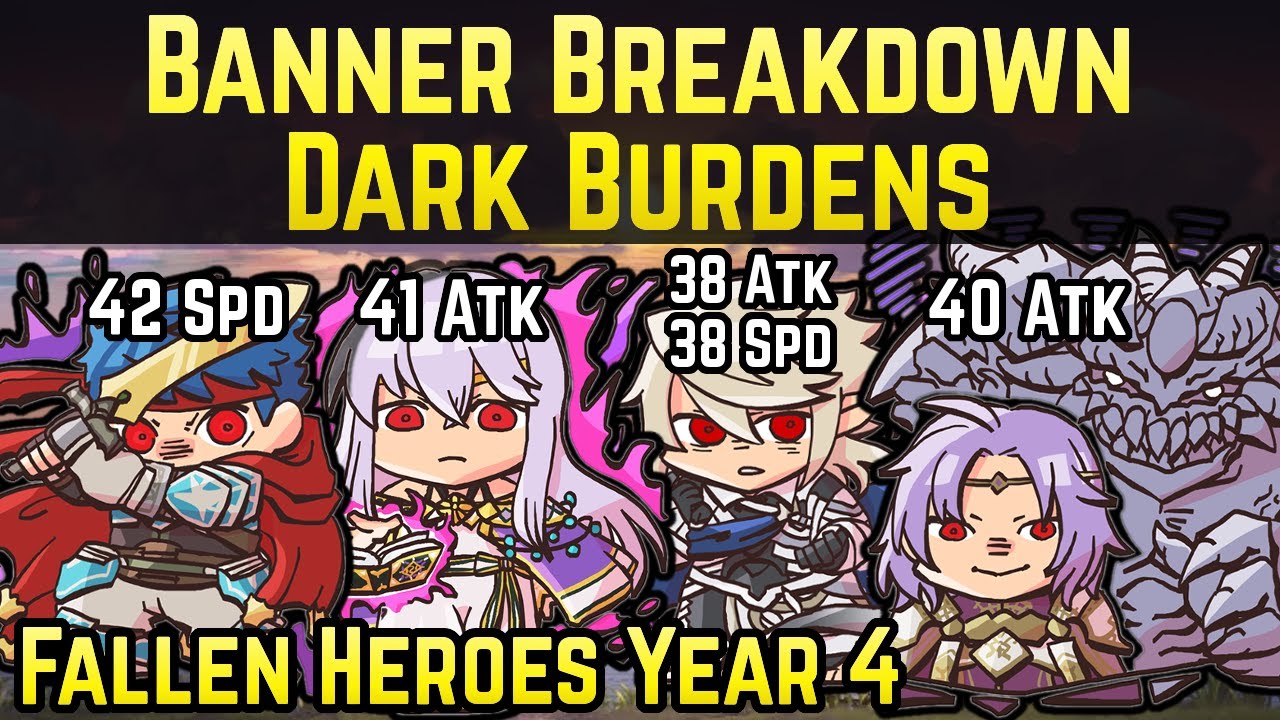 Fallen Ike, Lyon, Julia, & Male Corrin | Banner Breakdown: Dark Burdens ...
