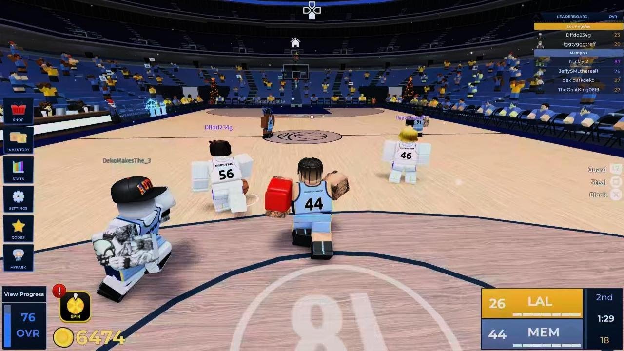Half court in basketball Legends - YouTube