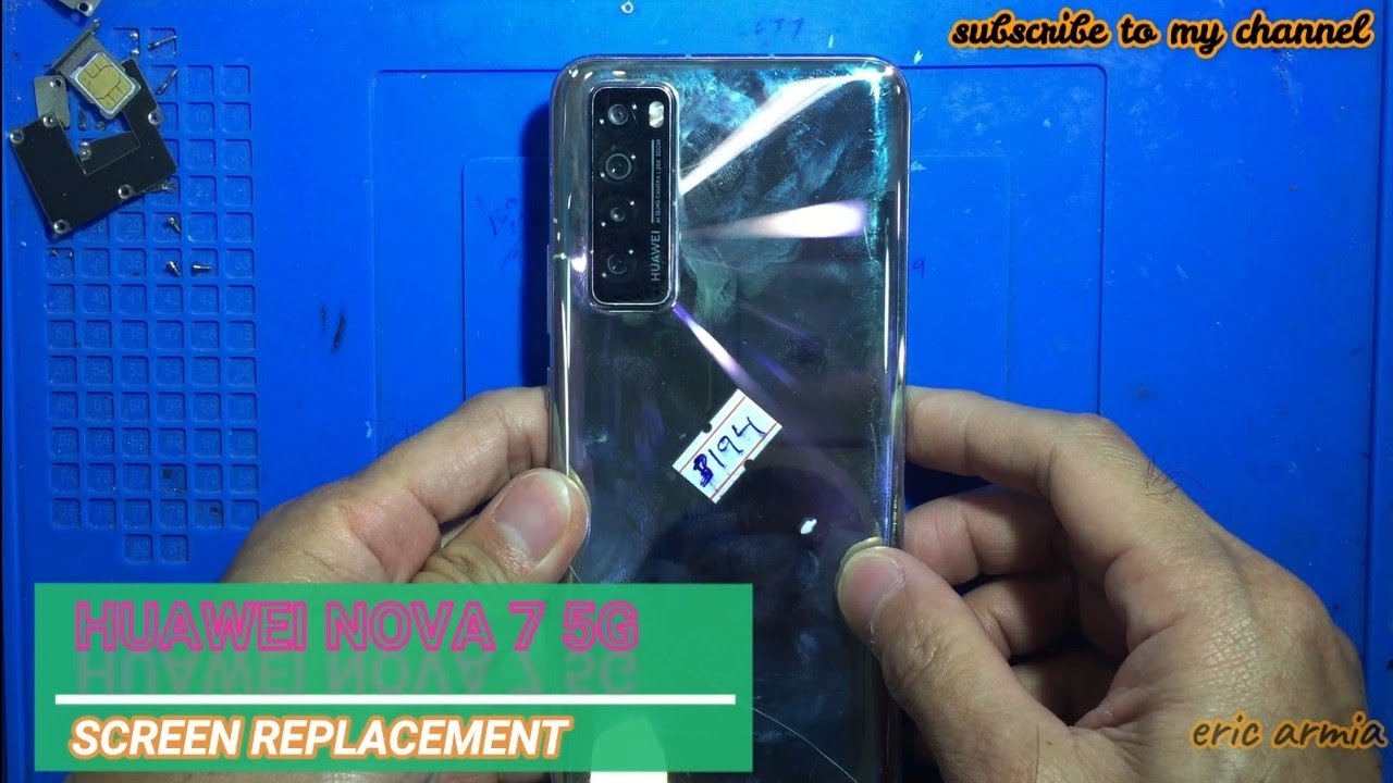 HUAWEI NOVA 7 5G - NOVA 7 - (JEF-NX9) - LCD SCREEN REPLACEMENT - CHANGE ...