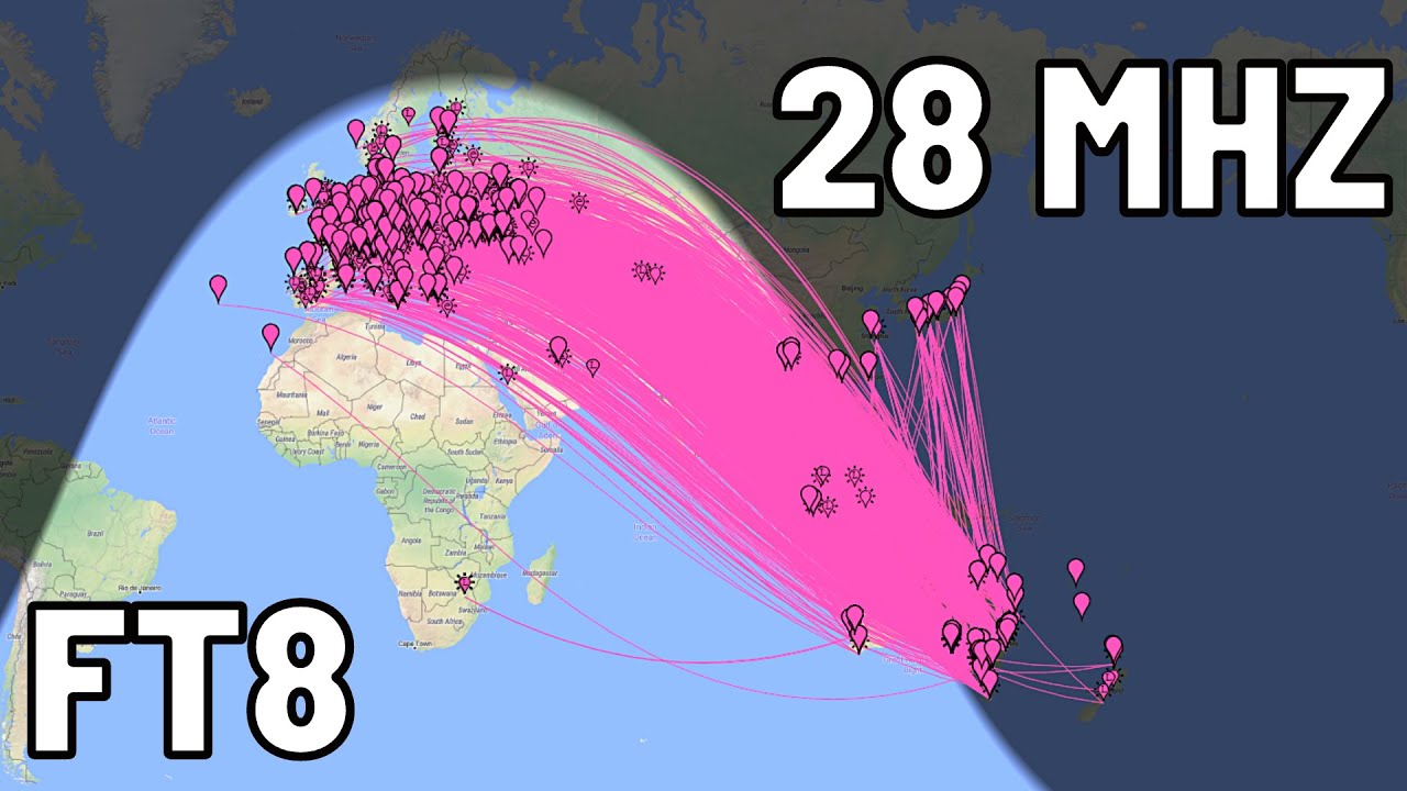 Can I Hear You? 28 MHz FT8 DX to Europe! - YouTube