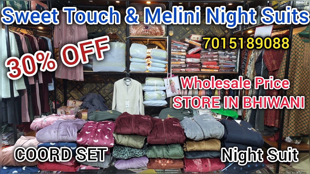Sweet Touch or Melini Night Suits ️ पर लगाई भरी सेल🛍 | Night suit ...