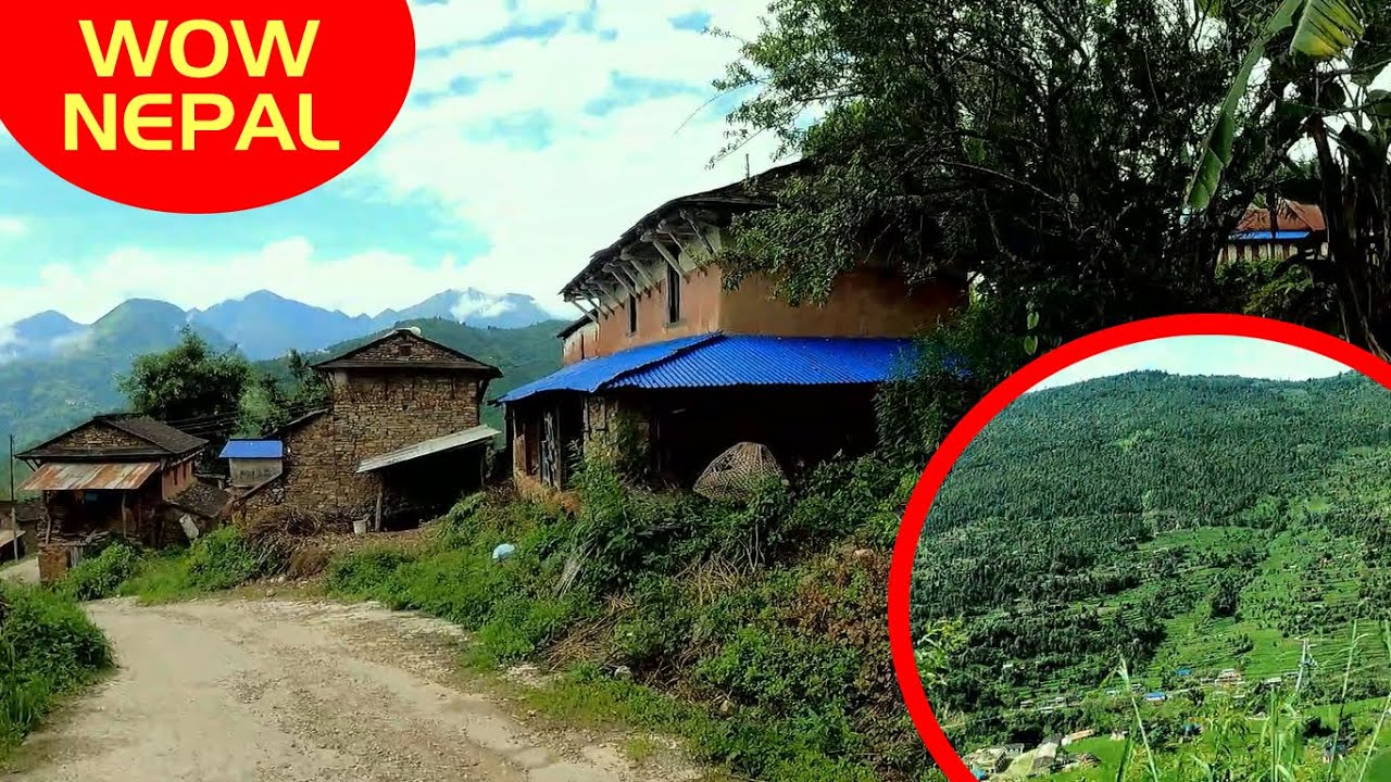 Beautiful Nepal Baglung west Burtibang rounding #vlog - YouTube
