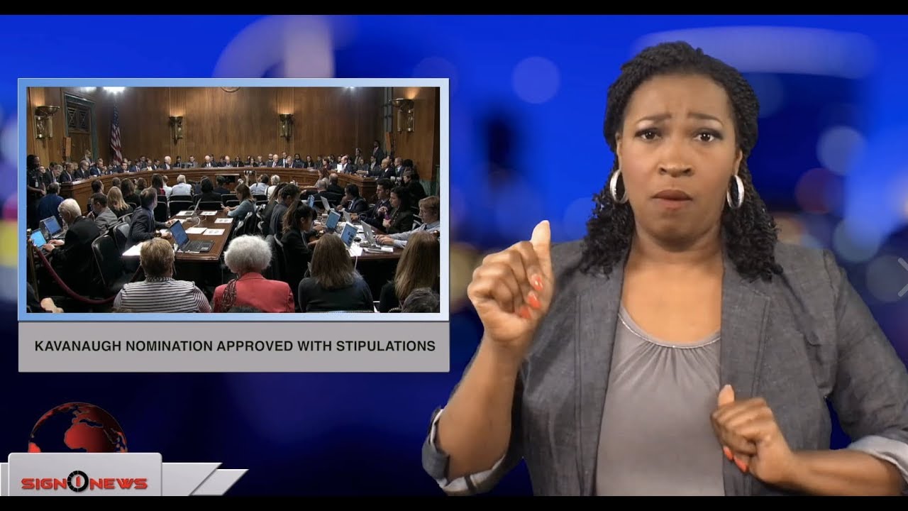 Sign1News 9.28.18 - News for the deaf community powered by CNN in ...