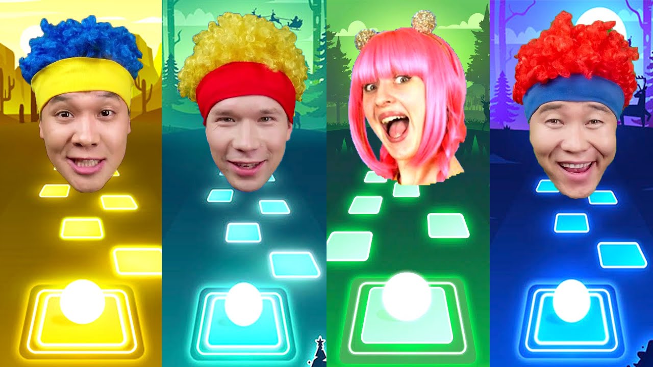Cha-Cha - Chicky - Lya-Lya - Boom-Boom | Tiles Hop EDM Rush (D BILLIONS ...