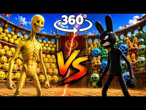 EPIC BATTLE! Verity VS Animal Hospital Stalker | 360° VR 4K