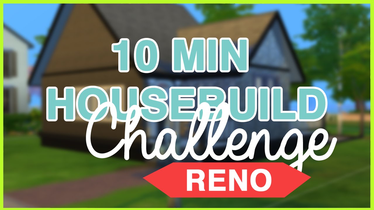 The Sims 4 | 10 Min House Build Renovation - YouTube