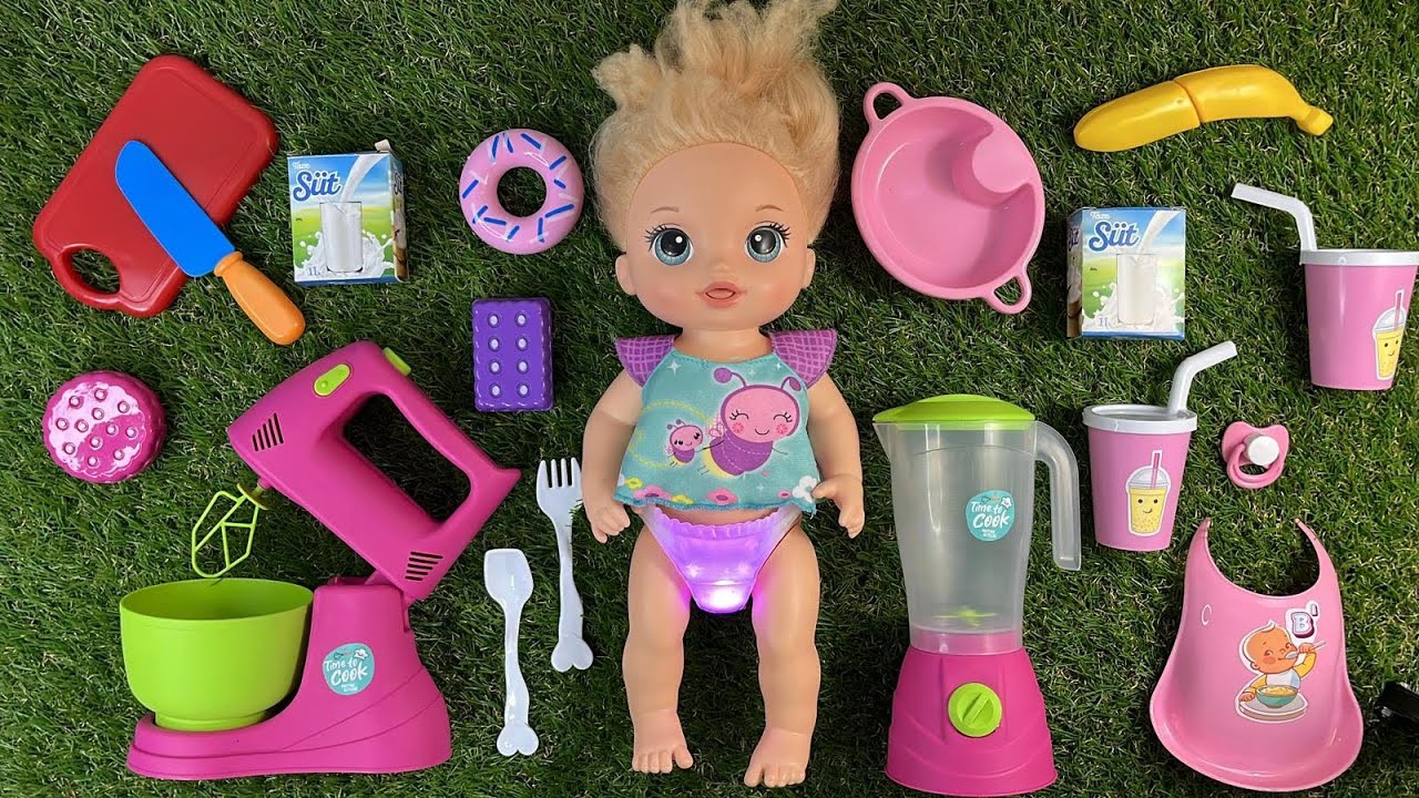 Baby Alive Toy | Satisfying Unboxing Baby Alive Pretend Play - Set ...
