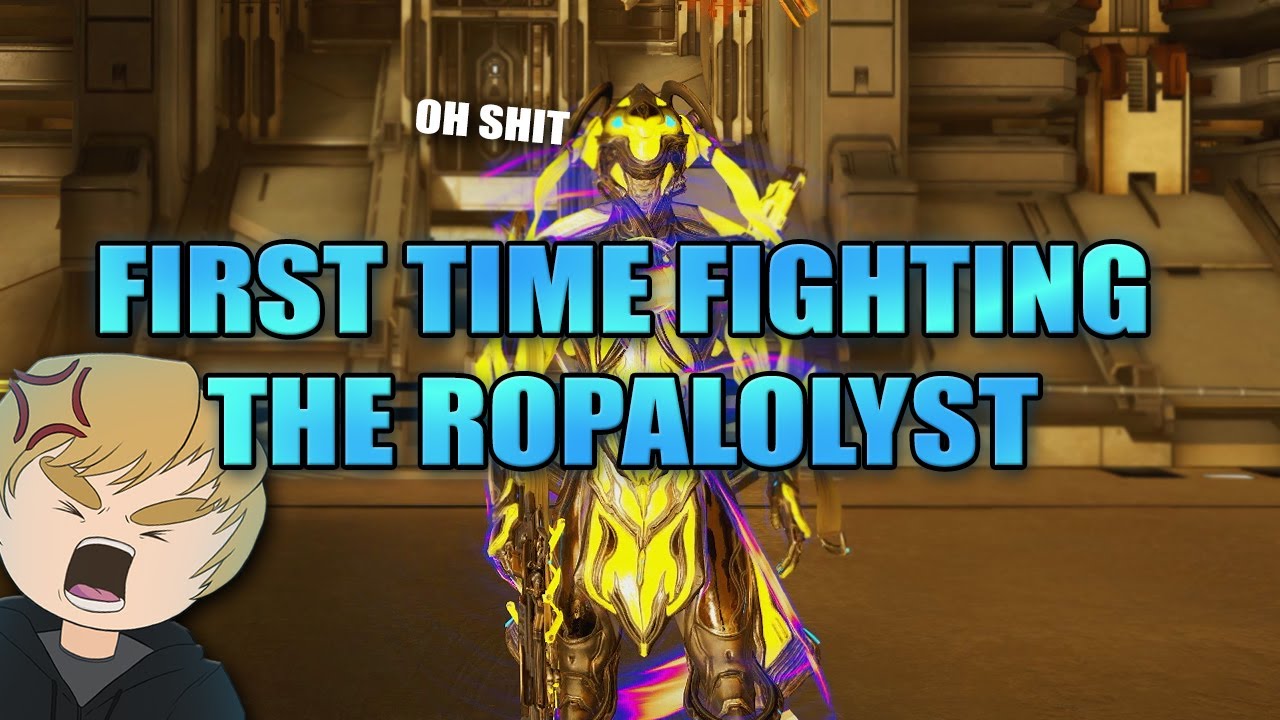 (SPOILERS) First Time Fighting The Ropalolyst In Warframe - Part 1 ...