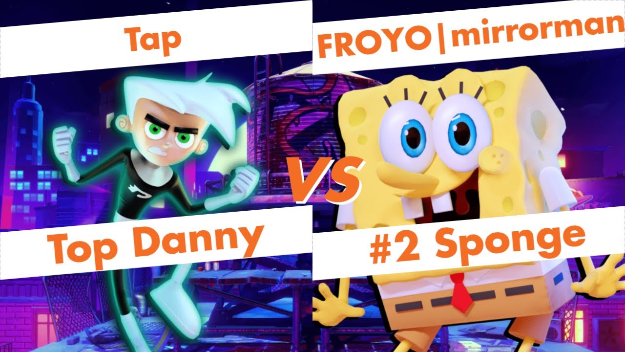 【Nick All Star Brawl】Tap (Danny Phantom) vs Mirrorman (Spongebob) High ...