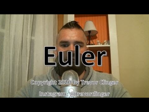 How To Say Euler - YouTube