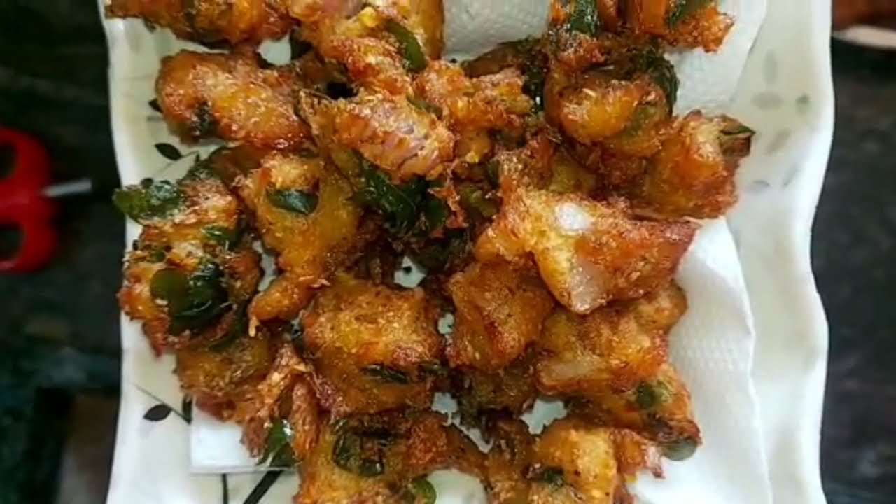 healthy pakkoda recipe in tamil😜 /maravalli kilangu pakkoda /kuchu ...