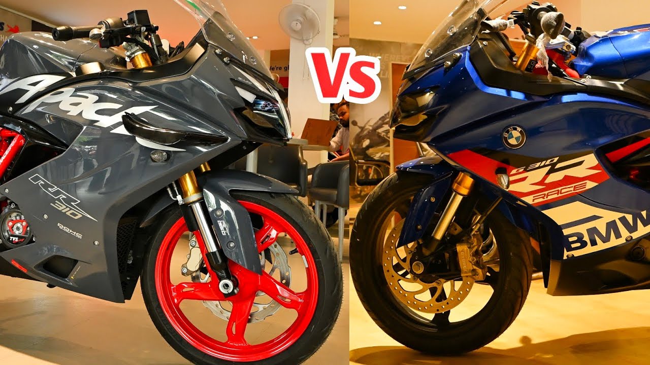 New Apache RR310 Vs BMW G310RR Racing blue Edition 2025 Model - YouTube