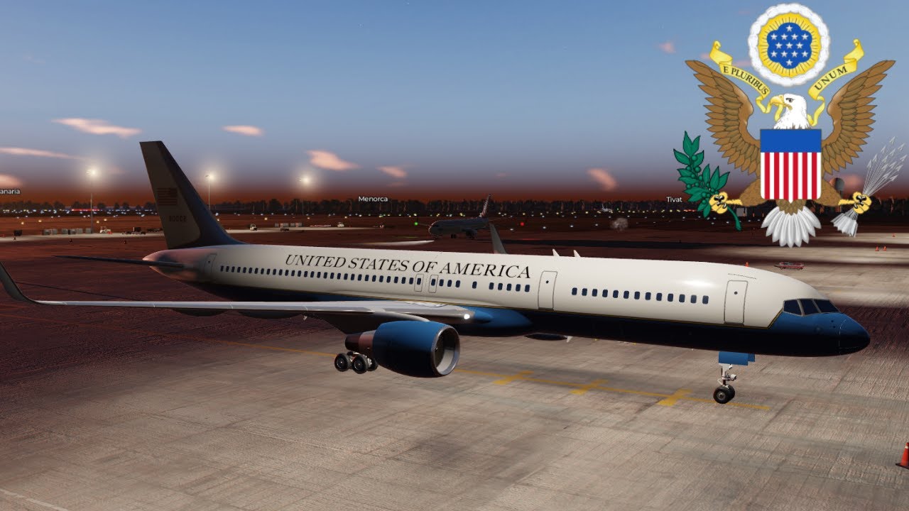 AIR FORCE 2 IN PROJECT FLIGHT?!?! - YouTube