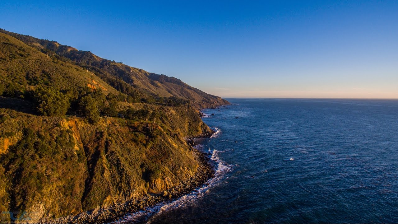 18 Minutes of Stunning 4K Aerial Footage: Big Sur, CA - YouTube
