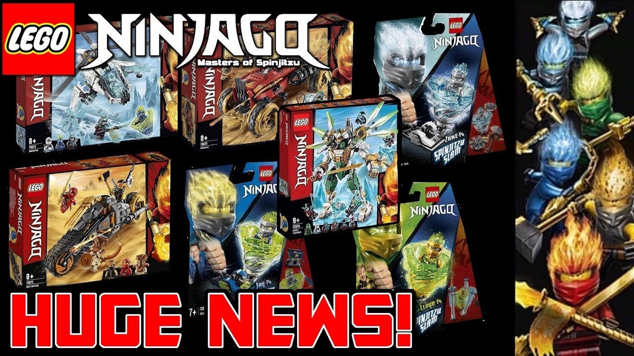 HUGE NINJAGO S11 NEWS!! – New Summer Sets, New Poster, & MORE! 😱 - YouTube