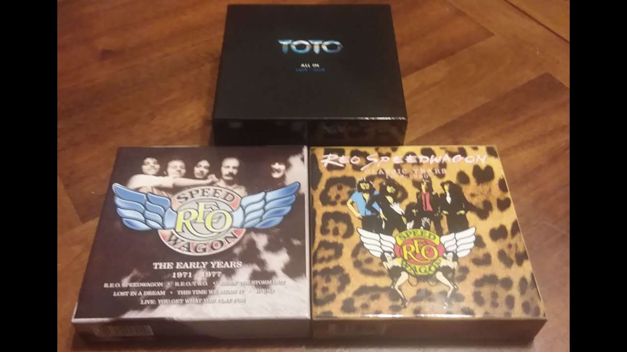 TOTO and REO SPEEDWAGON BOX SET UNBOXING - YouTube