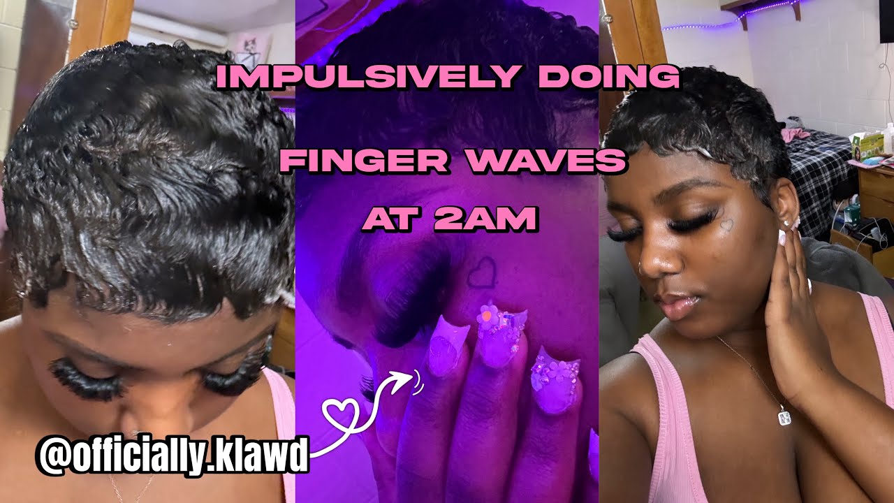 EPISODE 27448 OF IMPULSIVE IDEAS : RELAX MY HAIR FOR FINGER WAVES ...