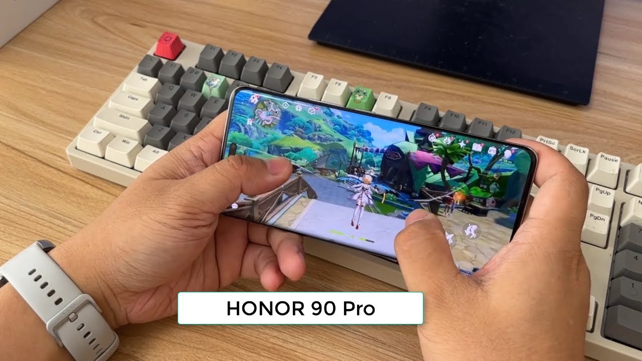 HONOR 90 Pro -Hands On Review -Camera Test -Gaming Test - YouTube