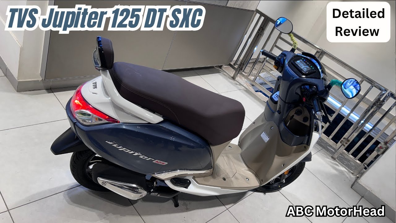 2025 TVS Jupiter 125 DT SXC - Most Detailed Review | What's New? On ...