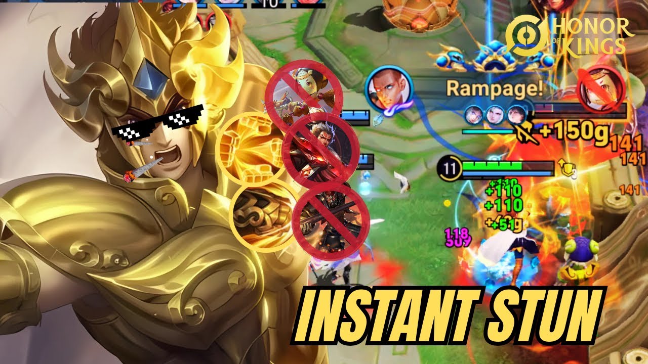 He’s The Teamfight Starter | Dharma Golden Leo Skin | Honor of Kings ...