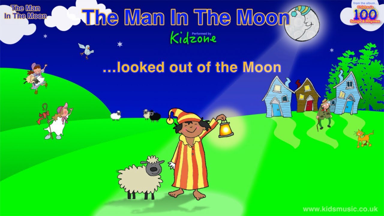 Kidzone - The Man In The Moon - YouTube