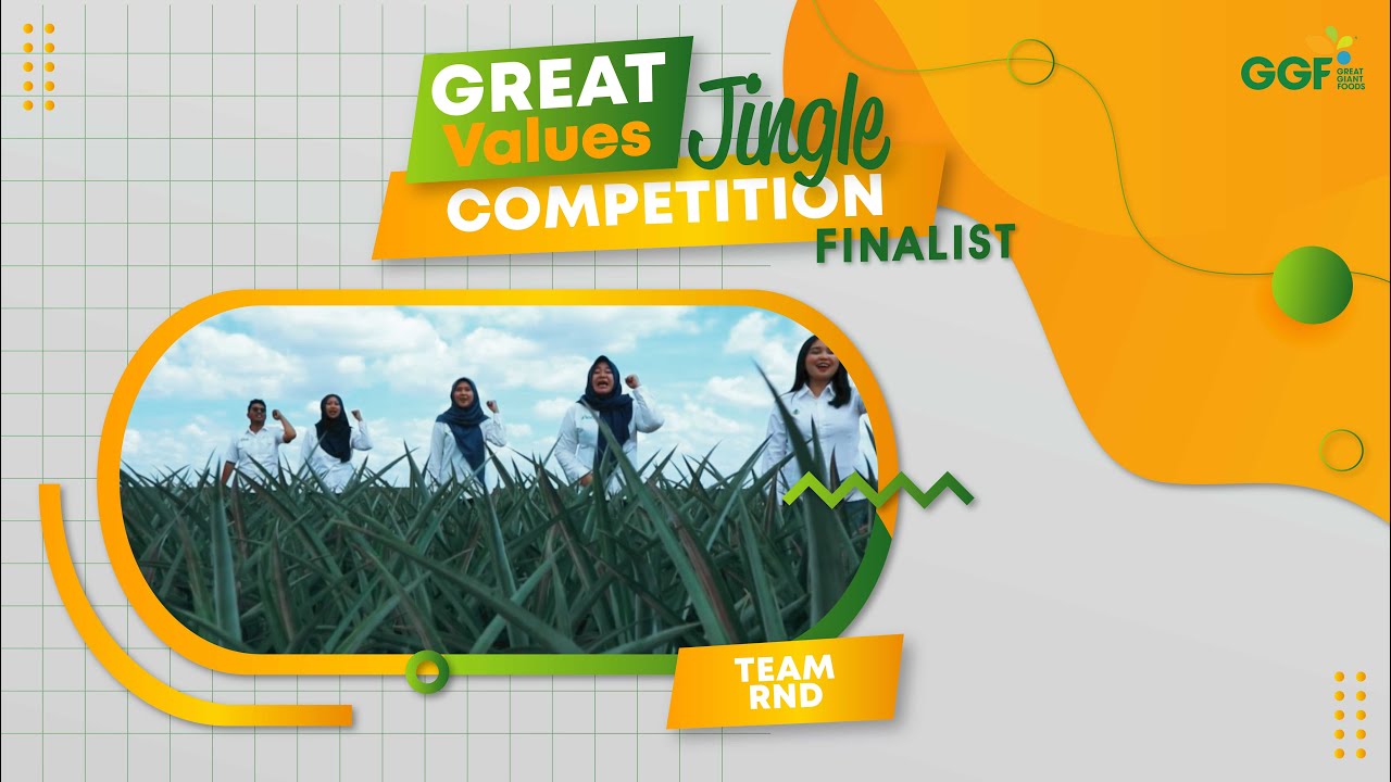 GREAT Values Jingle Competition - R&D - YouTube