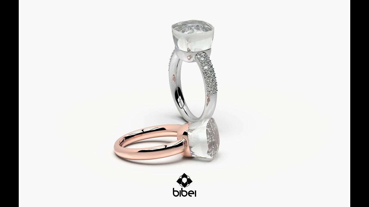 Modeling with Jewelry Cad Dream Software (Zw3d) - YouTube