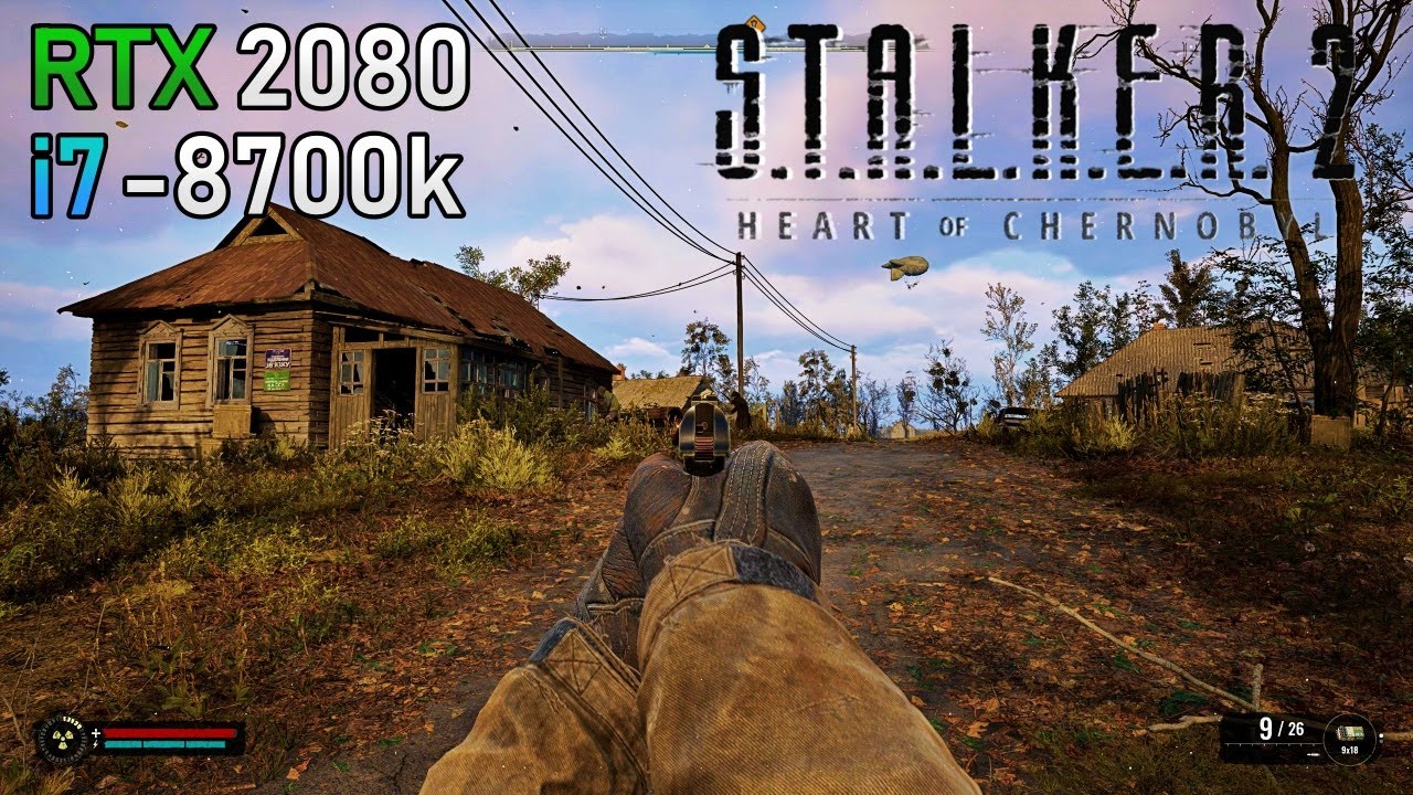 STALKER 2 rtx 2080 + i7 8700k (1080p / 1440p /4k) - YouTube