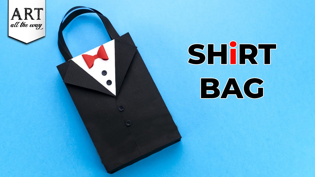 Paper Shirt Bag | Paper Shirt | Cardstock Paper Shirts | Cardstock ...