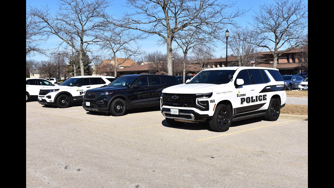New Gurnee, IL Police Department 2025 Chevrolet Tahoe PPVs and Ford ...