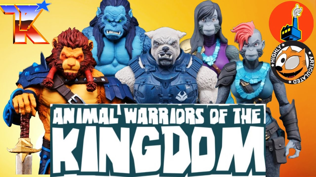 Animal Warriors of the Kingdom! Series 2 Kickstarter Spero Toys, Brick ...