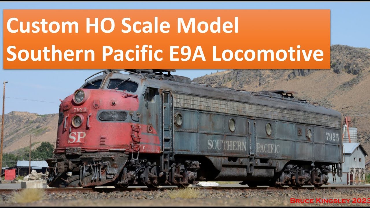 HO Scale Southern Pacific E9A Locomotive - YouTube